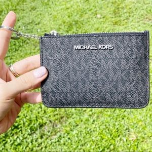 Michael Kors | Bags | Gabysbagsmichale Kors Coin Wallet Black Mk Id ...